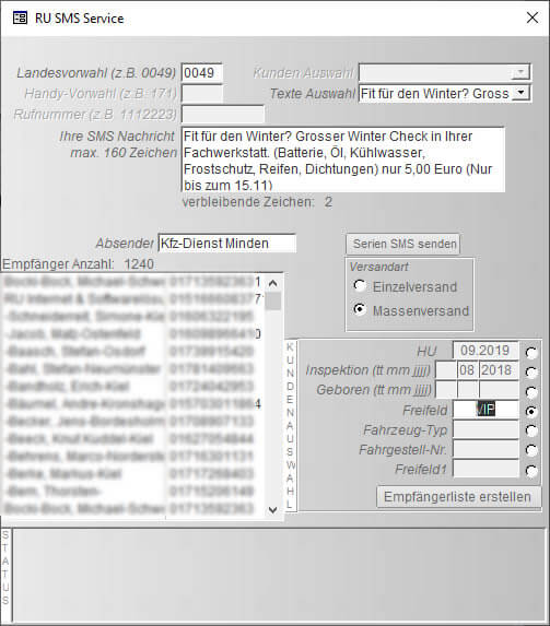 Werkstattsoftware Kfz Software,- Werkstatt- Rechnungsprogramm